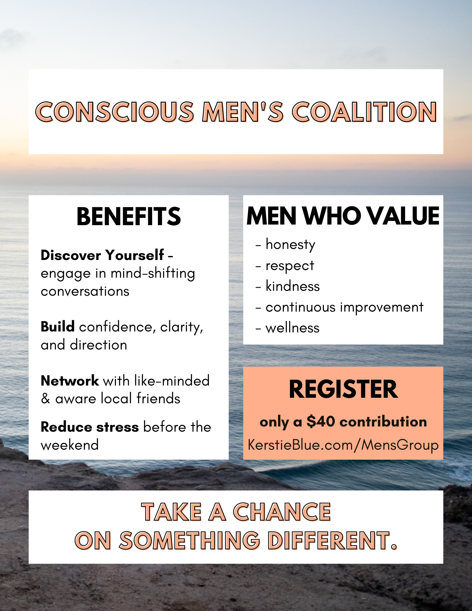 Conscious Men’s Coalition – Kerstie Blue